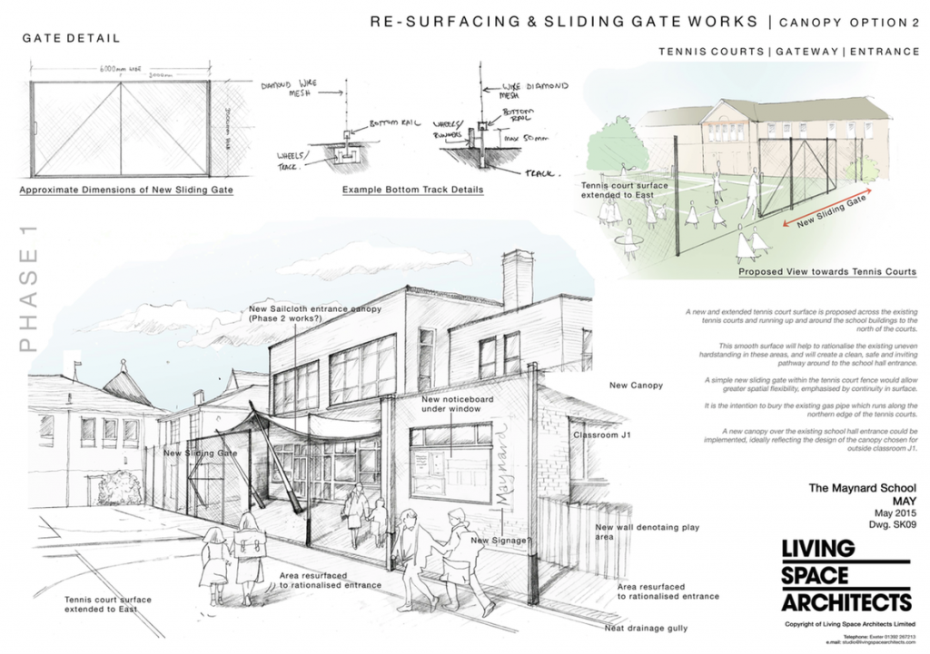 Landscape & Alterations Work at Maynard School - Devon Architects for ...